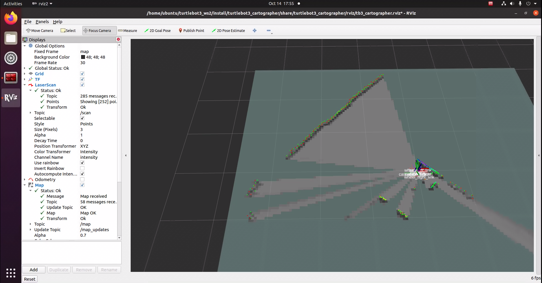 ROS2 foxy "No map received" in Rviz2 · Issue #791 · ROBOTIS-GIT/turtlebot3 · GitHub