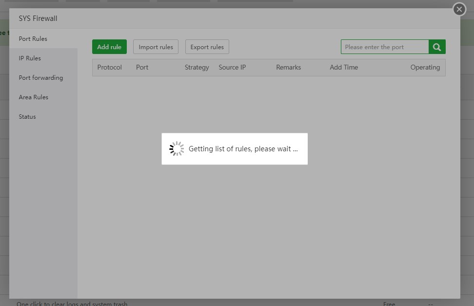 Docker: sys fireware can not get list rules · Issue #110 · aaPanel/aaPanel · GitHub