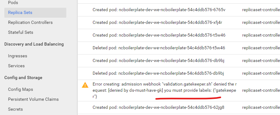 Required labels for deployment · Issue #543 · open-policy-agent/gatekeeper · GitHub