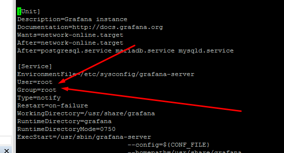grafana-server.service, code=exited, status=2/INVALIDARGUMENT · Issue #21139 · grafana/grafana ...