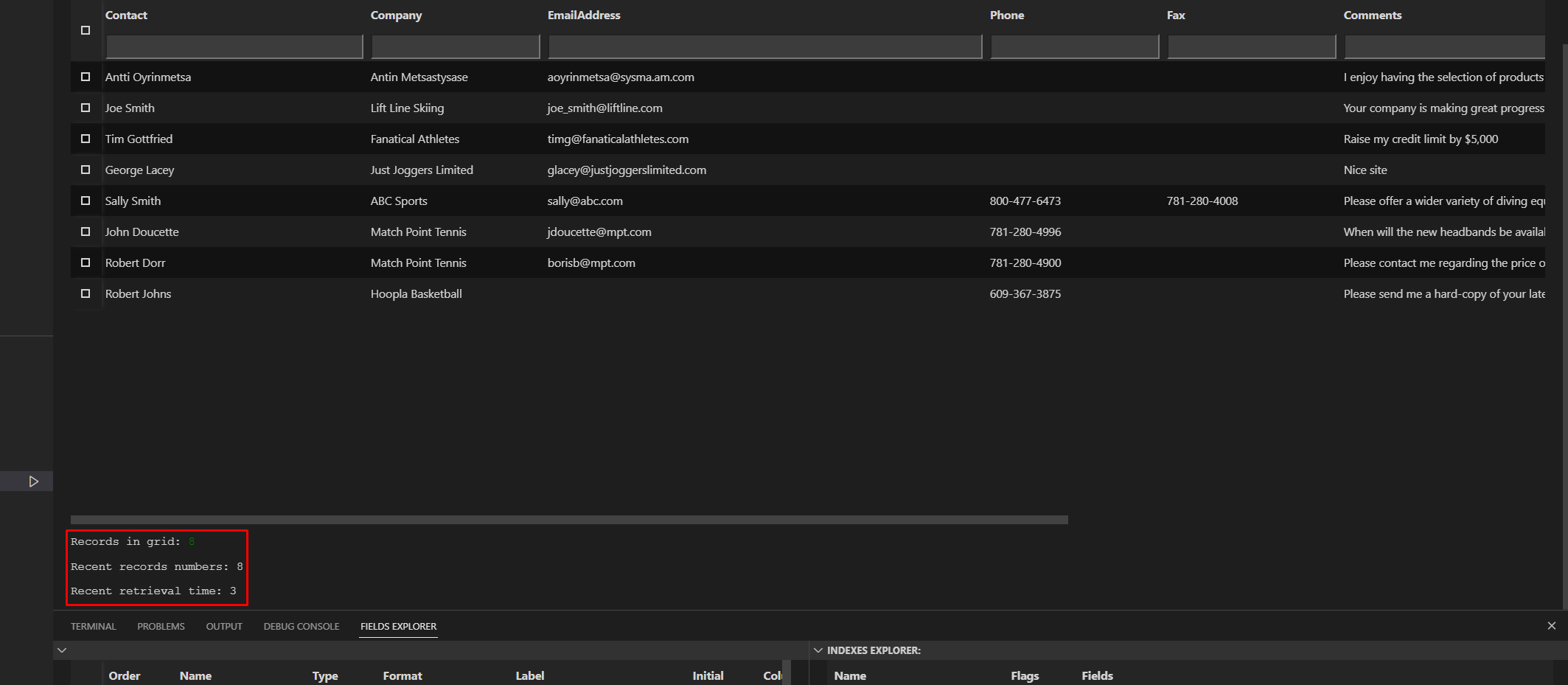 Reduce Query Info Size On The Screen Issue 303 BalticAmadeus 