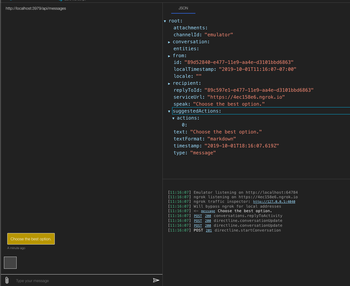 [Hackathon] "Prompt with multi-choice"'s options show up as empty boxes ...