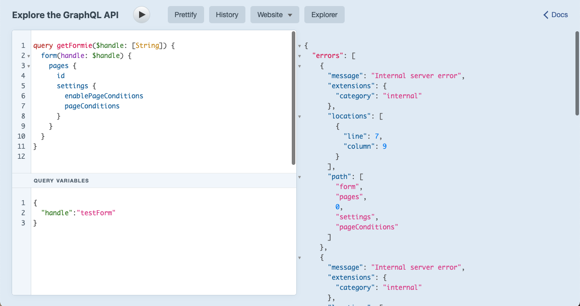 Conditions are missing from GraphQL `PageInterface` · Issue #615 · verbb/formie · GitHub
