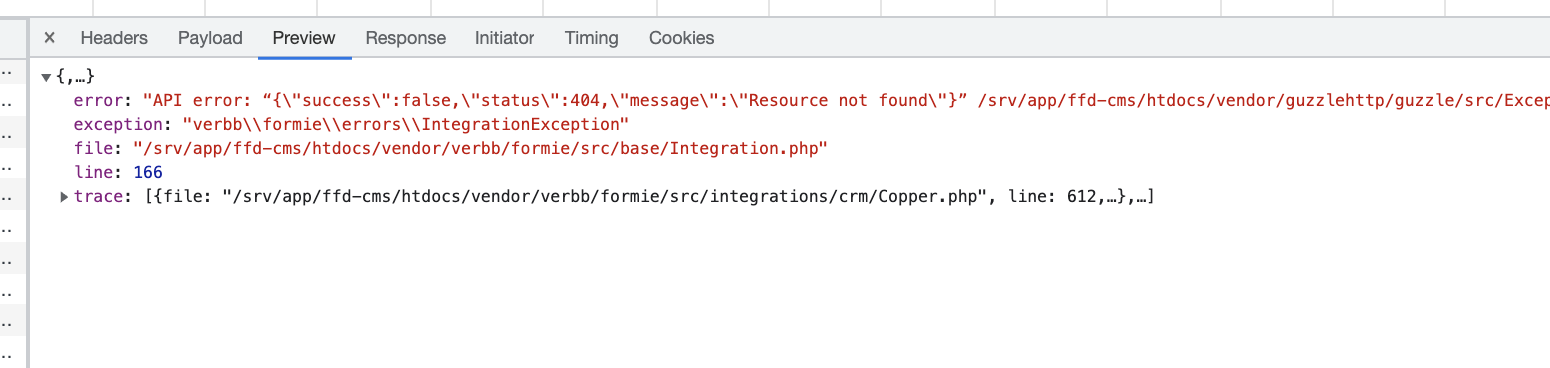 Hubspot CRM integration returning successful in CMS, but in Hubspot, API call log is empty and ...