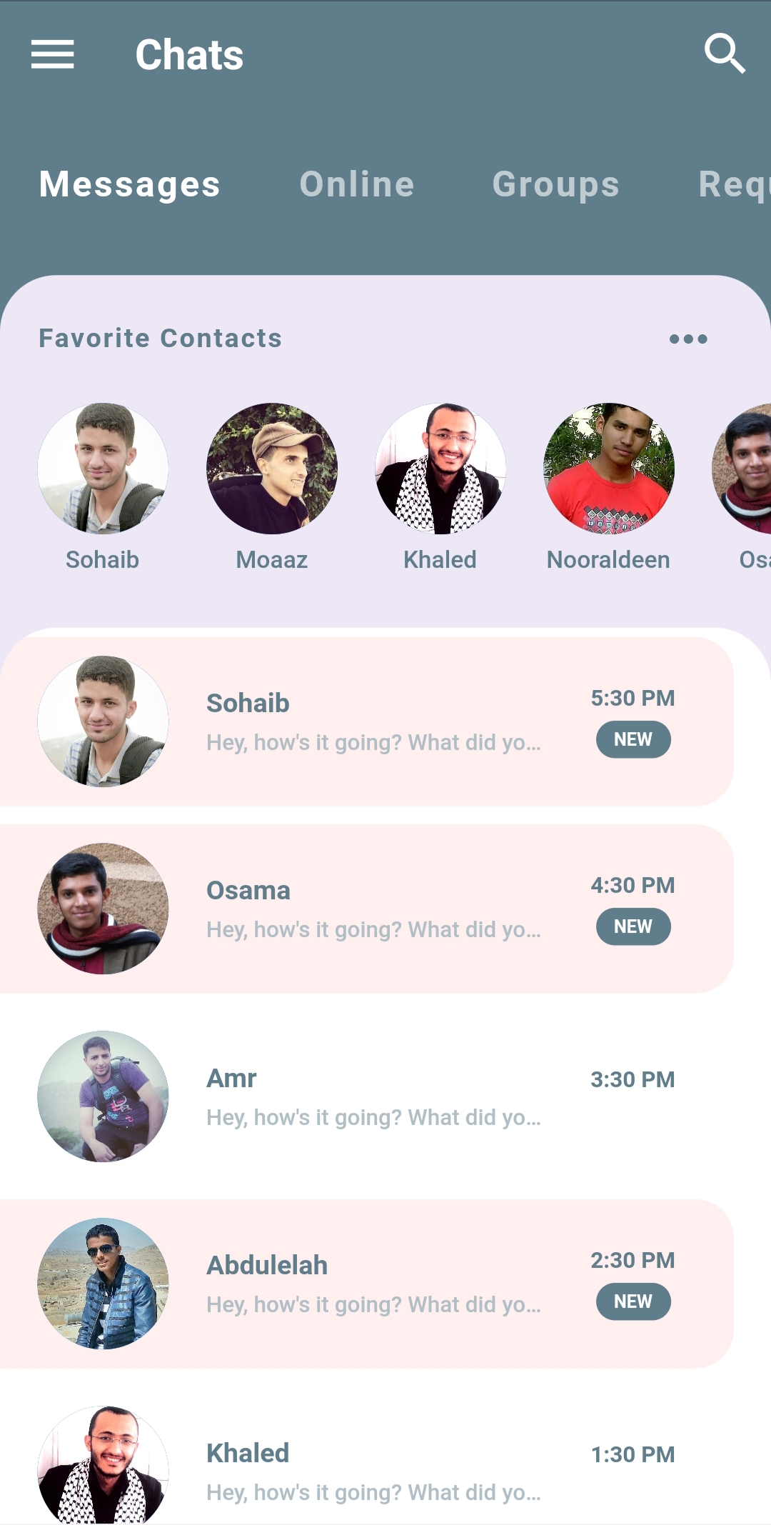 GitHub - muaadh-hasan/Chat_UI_Flutter: Exercise to make chat user ...