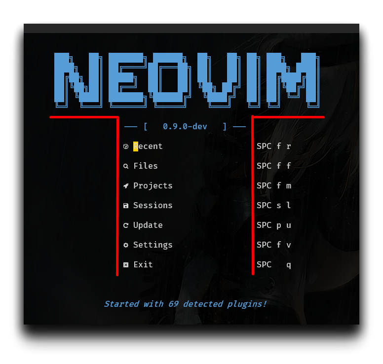 Various minor issues · Issue #260 · nvimdev/dashboard-nvim · GitHub
