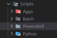 [Request] Addition of folder icon for Powershell · Issue #620 ...