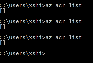 AZ ACR list failed · Issue #4699 · Azure/azure-cli · GitHub