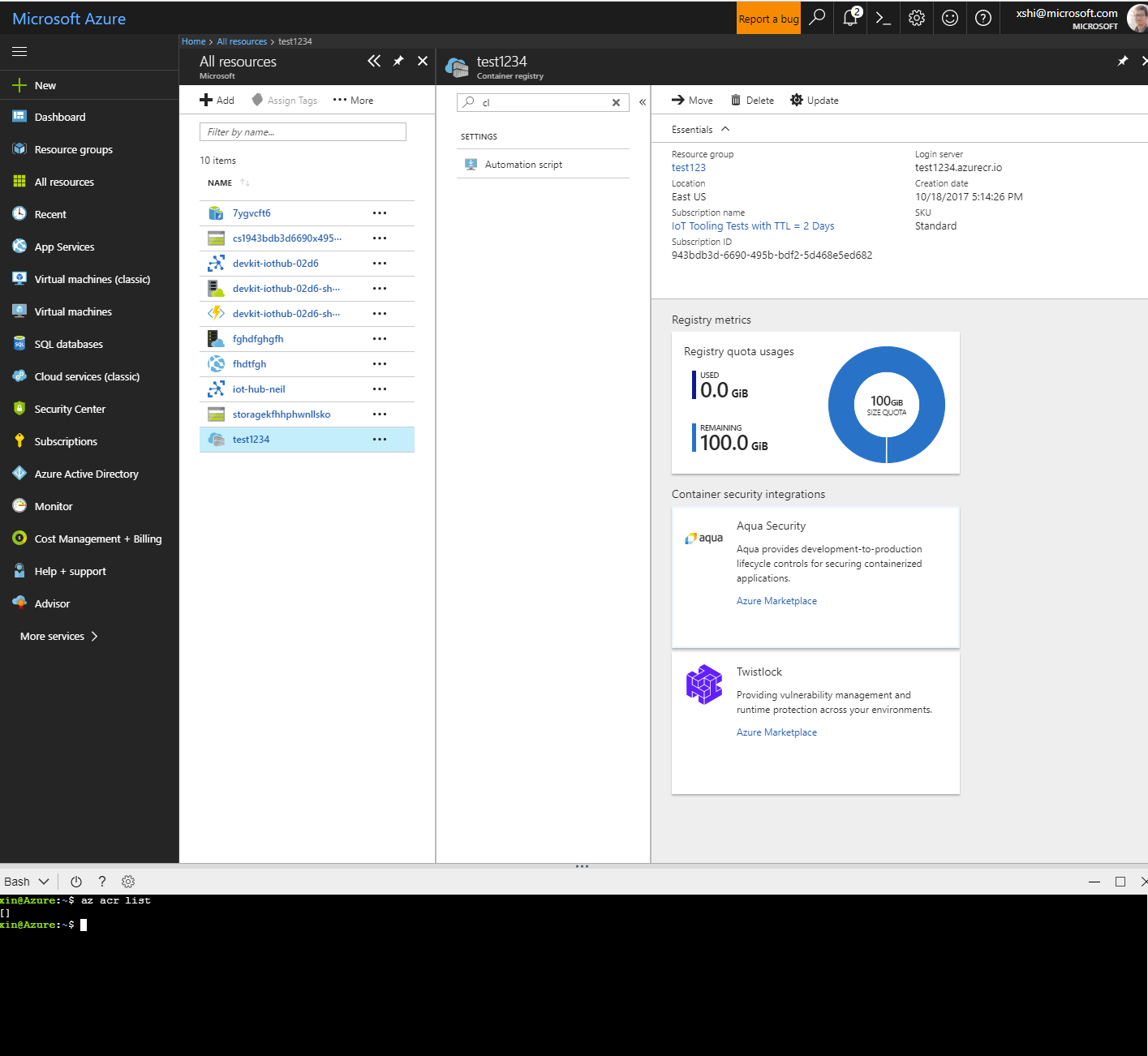 Az Acr List Failed · Issue 4699 · Azureazure Cli · Github