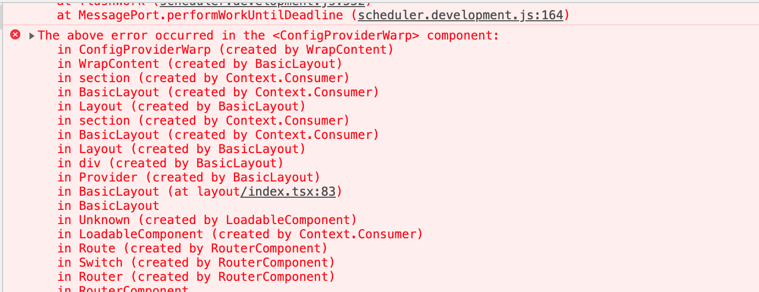 🐛[BUG]pro-layout@6.4.19启动报错 · Issue #568 · ant-design/pro-components ...