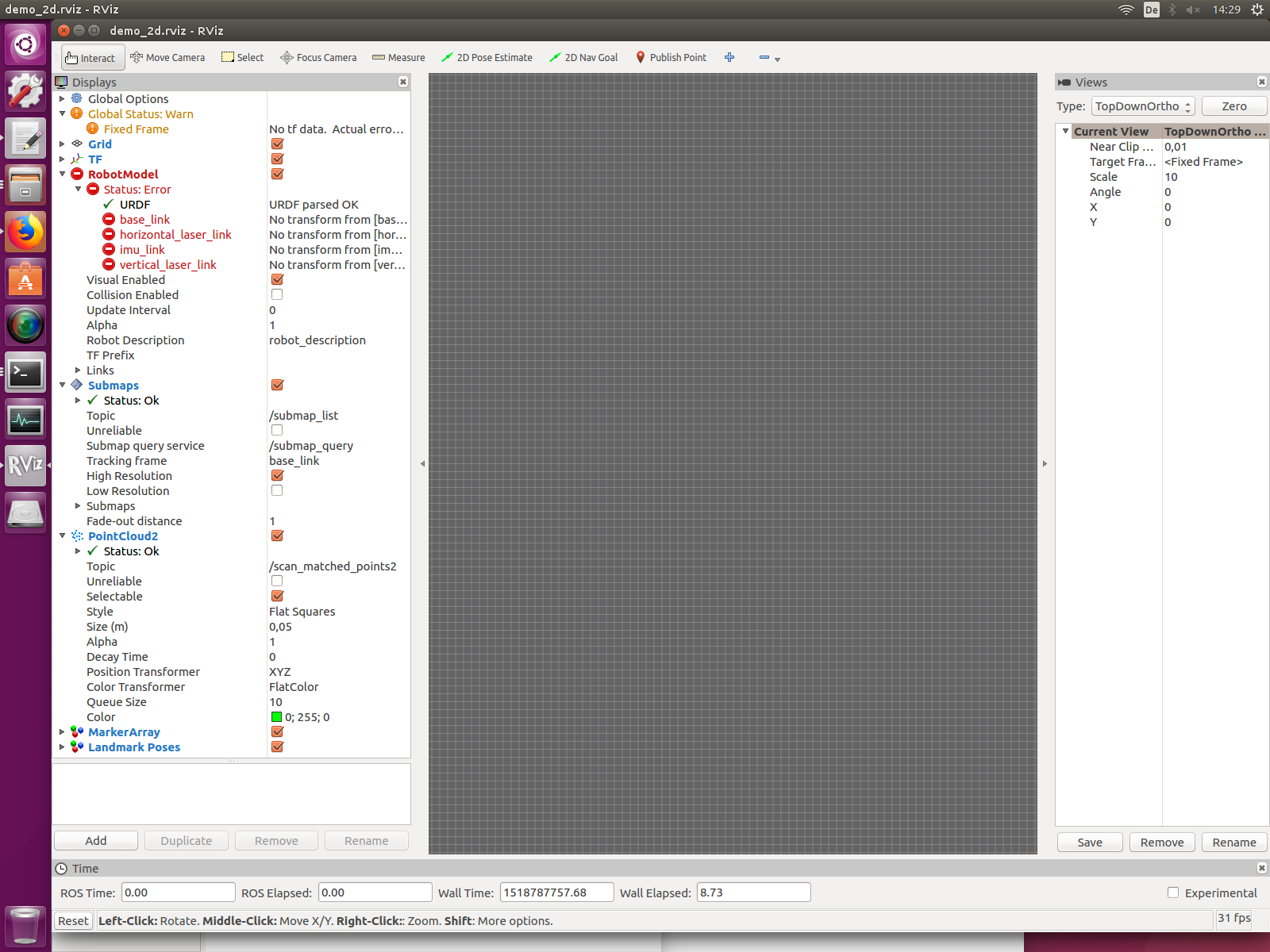 Cartographing 2D with VLP16 Hires without IMU · Issue #725 · cartographer-project/cartographer ...