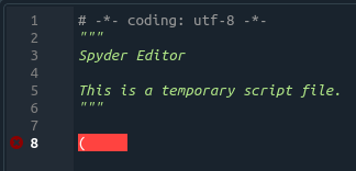 Turning "Highlight current line" off breaks parenthesis matching ...