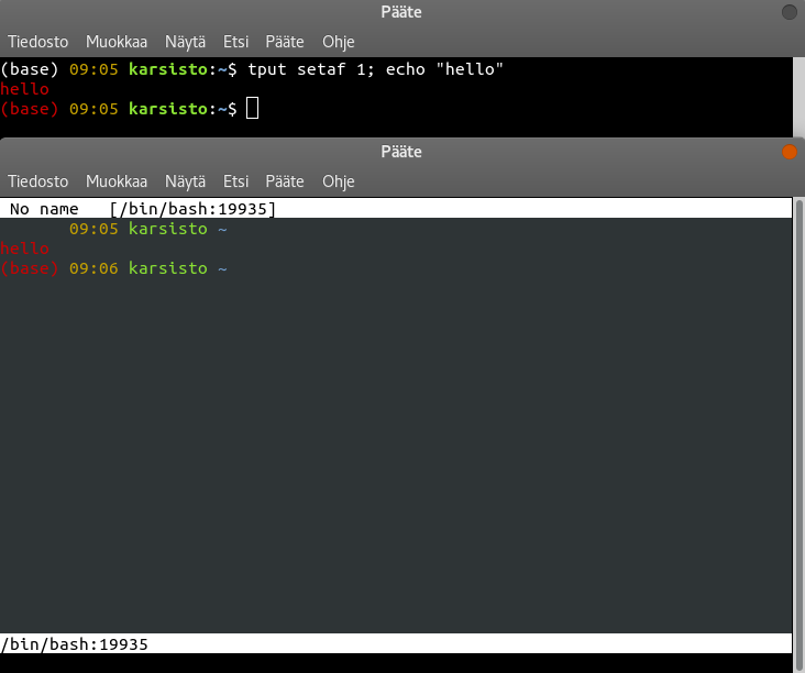 Internal terminal text and background colors are both grey · Issue #1879 · zyedidia/micro · GitHub