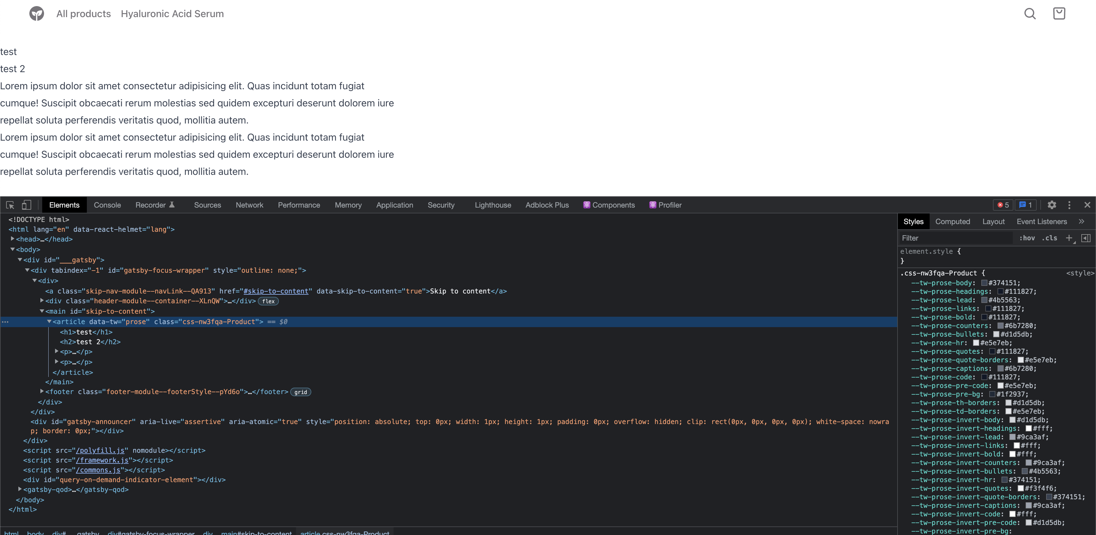 @tailwindcss/typography": "^0.5.2, prose not working at all · Issue #686 · ben-rogerson/twin ...