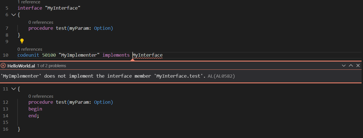 Interfaces And Options As Parameters · Issue 5729 · Microsoft Al · Github