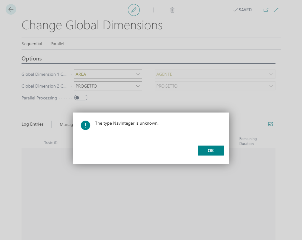 [BUG] Change Global Dimensions · Issue #7783 · microsoft ...