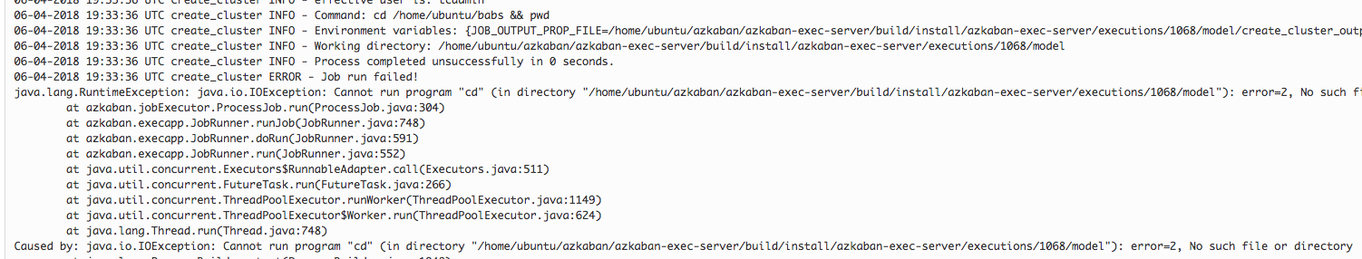 Don't understand azkaban execution environment · Issue #1723 · azkaban/azkaban · GitHub