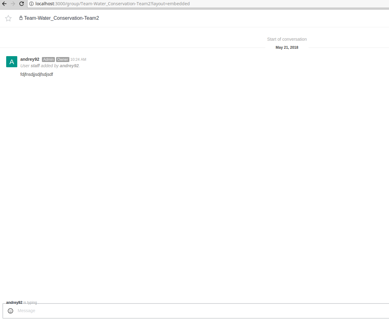 The text is over/behind the chat text bar · Issue #10838 · RocketChat/Rocket.Chat · GitHub