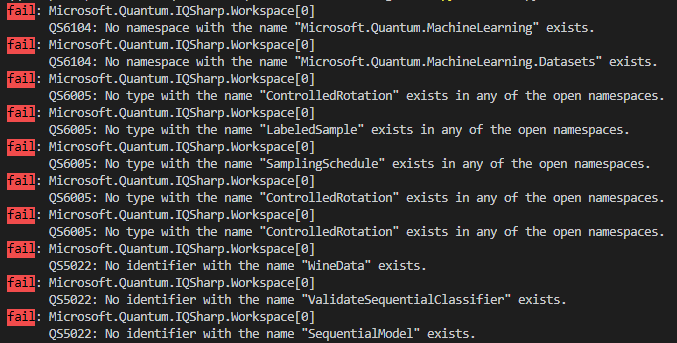 Errors emitted during Python initialization when Q# code depends on additional packages · Issue ...