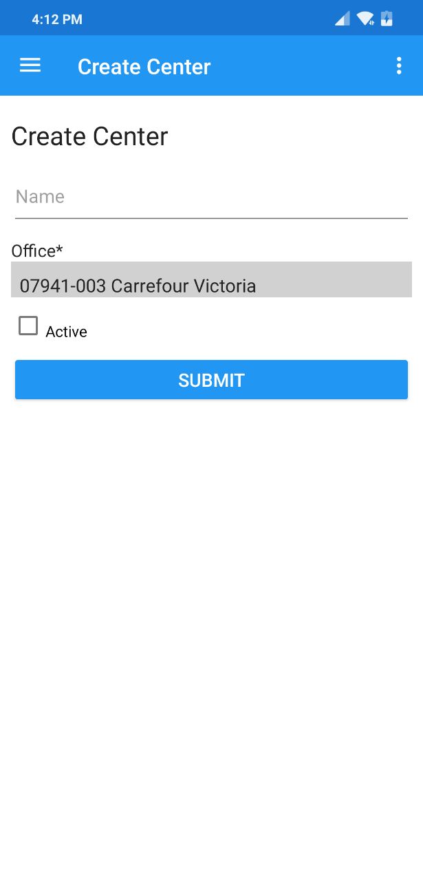 Ui Improvement In Create Center Fragment · Issue 1126 · Openmfandroid Client · Github