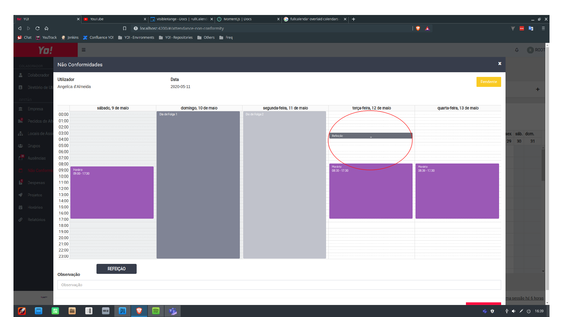 Overlaid calendars drag and drop odd behaviour · Issue #5420 ...