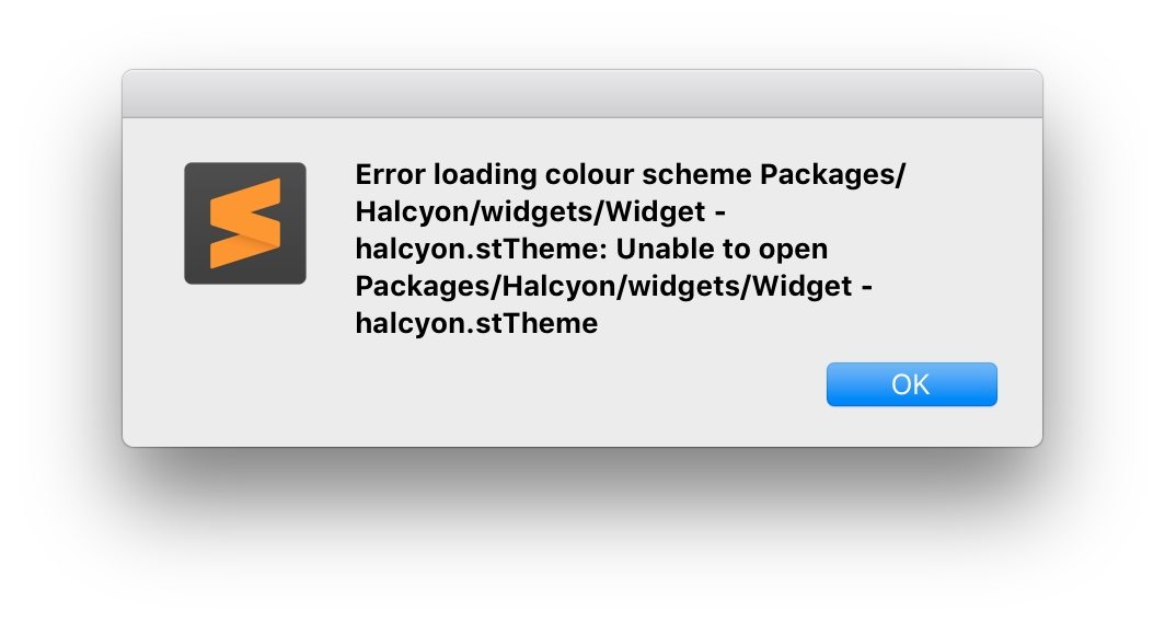 Theme broken in Sublime Text 3 Build 3143 · Issue #1 · bchiang7/Halcyon ...