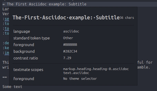 No (in editor) syntax highlighting of headings / more colorful syntax highlight · Issue #393 ...