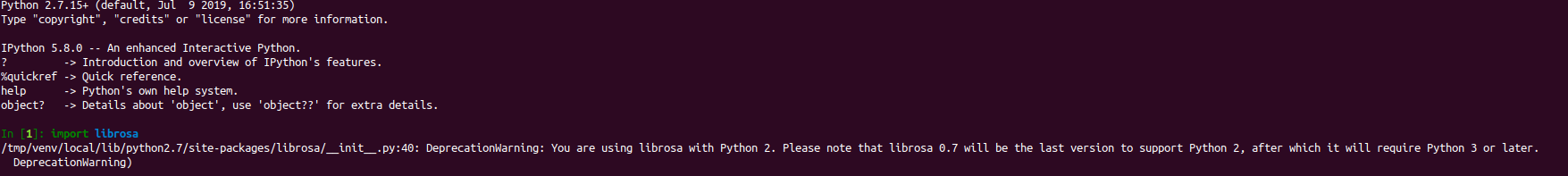 Allow Importing Librosa On Python 2 Without A Warning · Issue 990