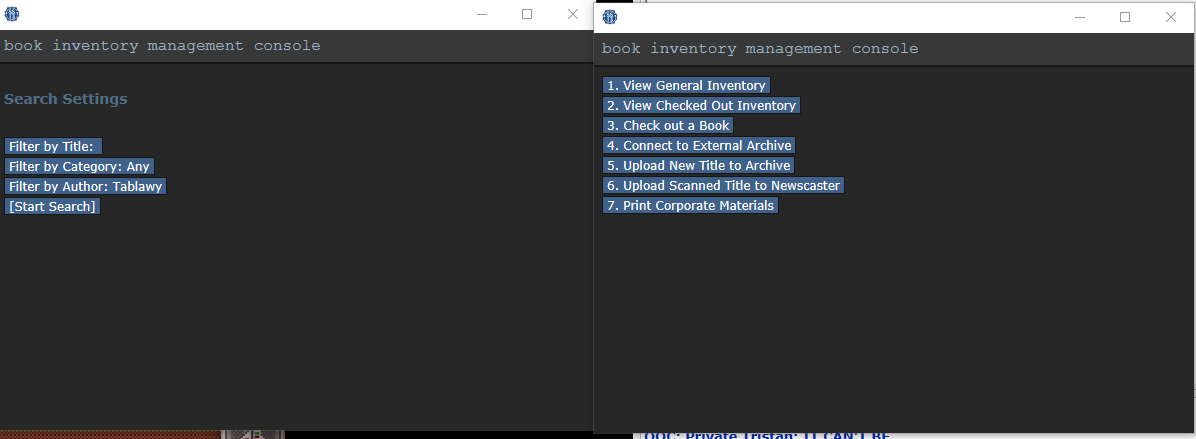 Book inventory management console in library is buggy · Issue #2340 · yogstation13/Yogstation ...