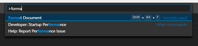 ADD: Format Selection · Issue #1795 · microsoft/azuredatastudio · GitHub