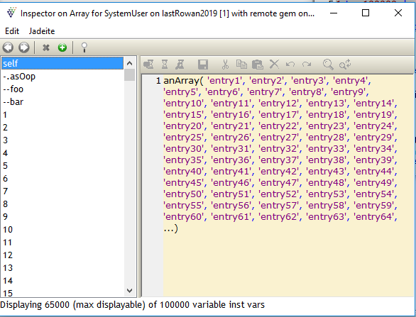 More efficient handling of large collections. · Issue #668 · GemTalk ...