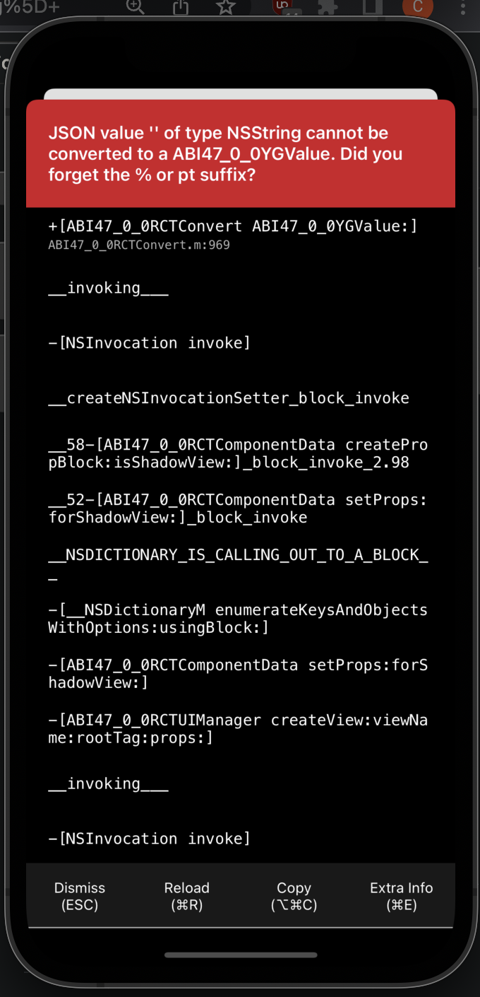 [bug] Leaving a margin/padding prop as an empty string results in an error on expo. · Issue #500 ...