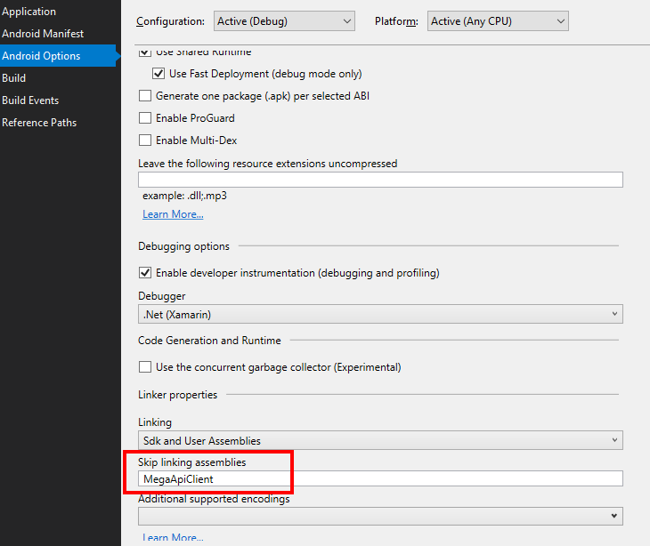 It's Working On Xarmain - Android ? · Issue #79 · gpailler/MegaApiClient · GitHub