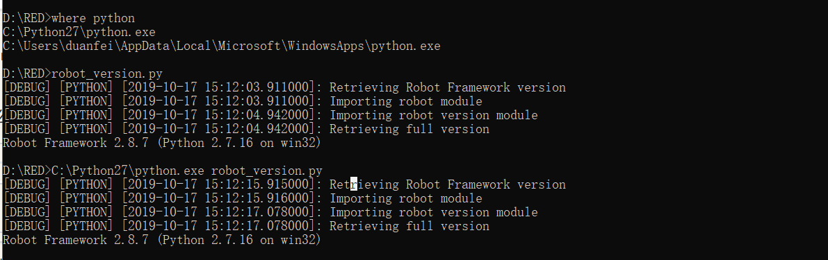 RED Unable to start XML-RPC · Issue #295 · nokia/RED · GitHub