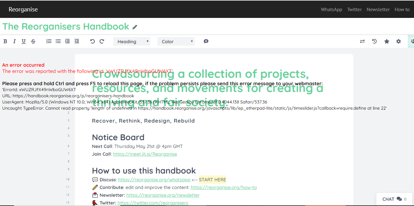 iframe embedding a pad · Issue #4031 · ether/etherpad-lite · GitHub
