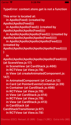 get context.store.get is not a function when using IntrospectionFragmentMatcher · Issue #1860 ...