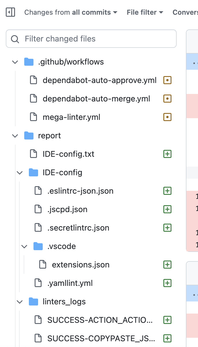 GitHub Actions commits reports to PR · Issue #1473 · oxsecurity/megalinter · GitHub