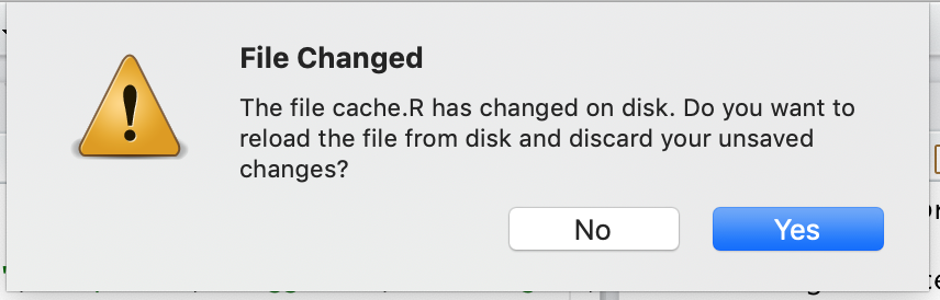 "File changed" dialog prompts once per observed edit · Issue #3554 · rstudio/rstudio · GitHub