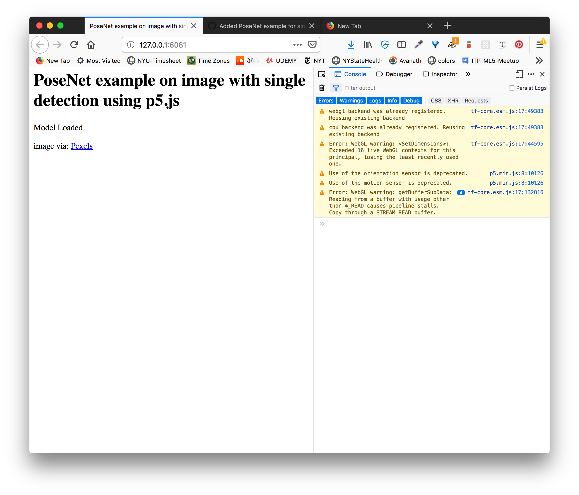 Add support for PoseNet `.singlePose()` & `.multiPose()` callback · Issue #244 · ml5js/ml5 ...