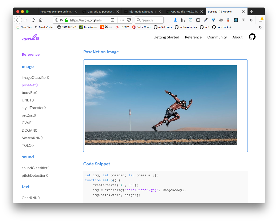 Upgrade to posenet 2.0 · Issue #510 · ml5js/ml5-library · GitHub
