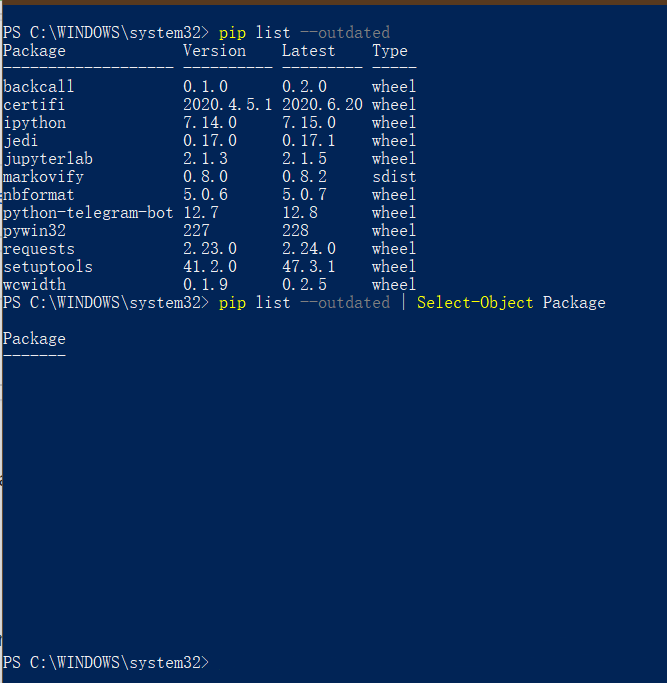 Can't pass package names as object in PowerShell · Issue #8503 · pypa ...