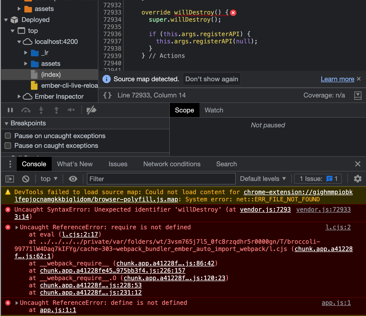Unexpected identifier 'willDestroy' after the 'override' · Issue #703 ... Unexpected identifier 'willDestroy' after the 'override' · Issue #703 ...