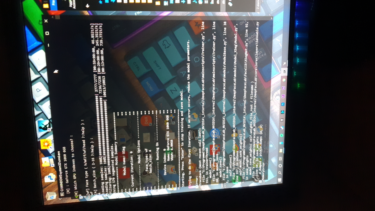 Problem with XSeg training · Issue #5205 · iperov/DeepFaceLab · GitHub