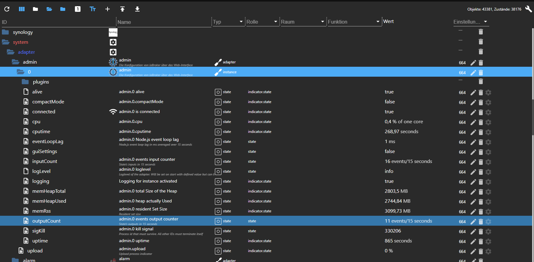 caught by controller - admin.io Javascript heap out of Memory · Issue #2177 · ioBroker/ioBroker ...