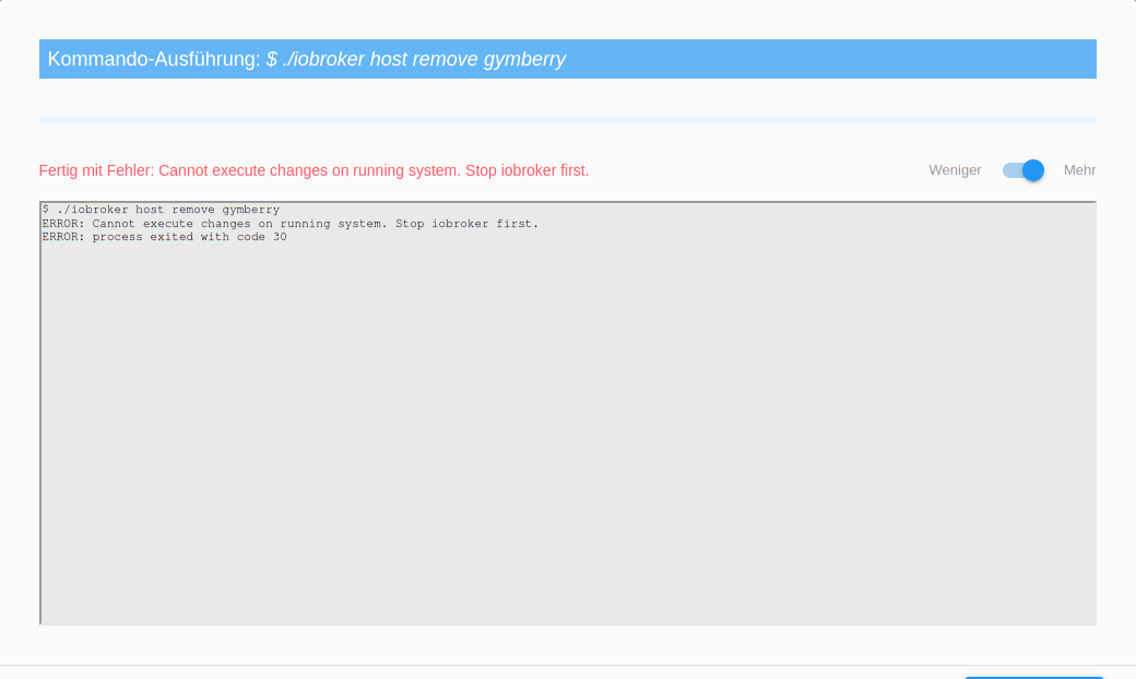 remove don't work at clients · Issue #311 · ioBroker/ioBroker.admin · GitHub