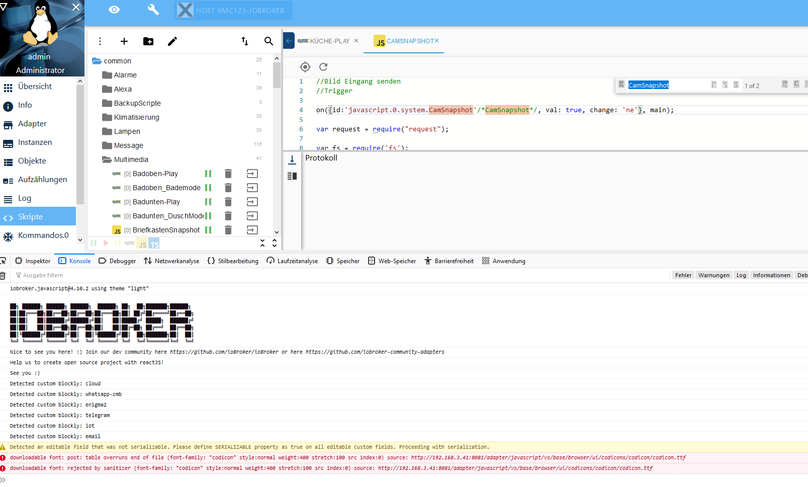 Icons im Suchen-Dialog fehlen · Issue #697 · ioBroker/ioBroker.javascript · GitHub