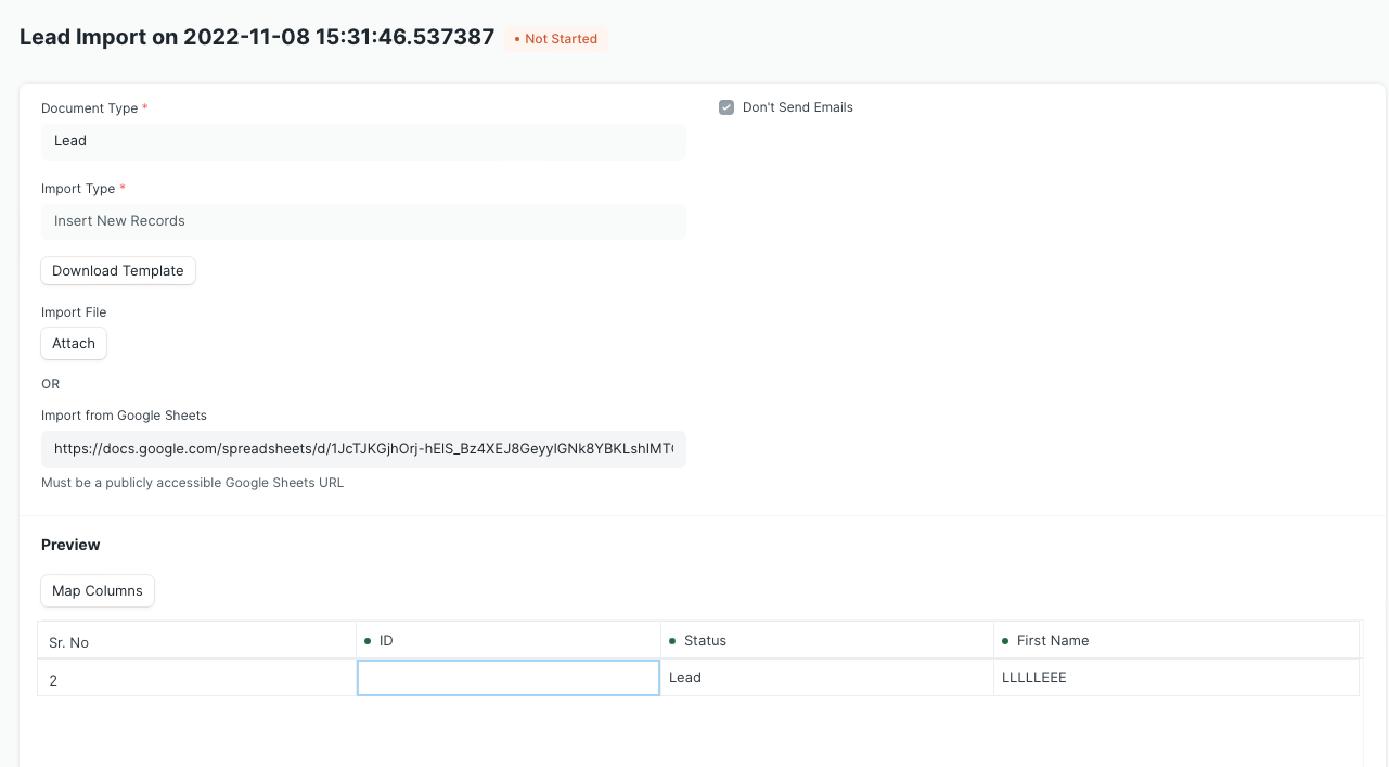 Data import tool is not working · Issue #18889 · frappe/frappe · GitHub