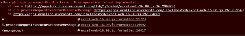 Office.onReady()/Office.initialize is not running in Excel online add-in using shared js runtime ...