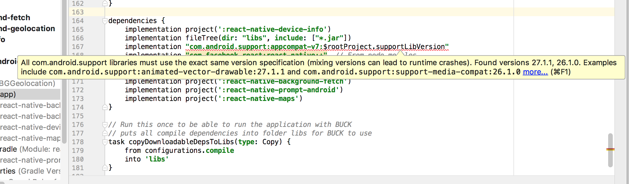 [Question]rn-background-geolocation-demo launching error · Issue #67 · transistorsoft/rn ...