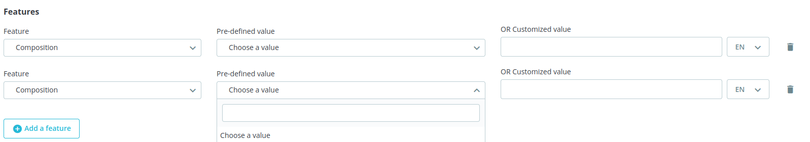 Feature and feature value selects are missing search · Issue #34607 · PrestaShop/PrestaShop · GitHub
